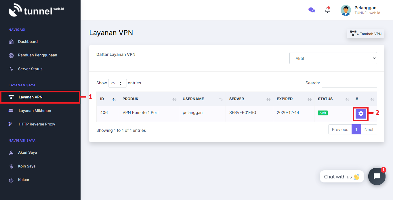 Membuat Port Forwarding | Panduan TUNNEL.web.id Membuat Port Forwarding | Panduan TUNNEL.web.id