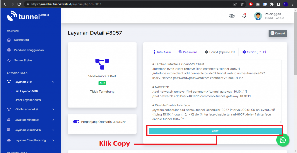 Konfigurasi OpenVPN Client Pada Mikrotik Dengan Script | Panduan TUNNEL ...